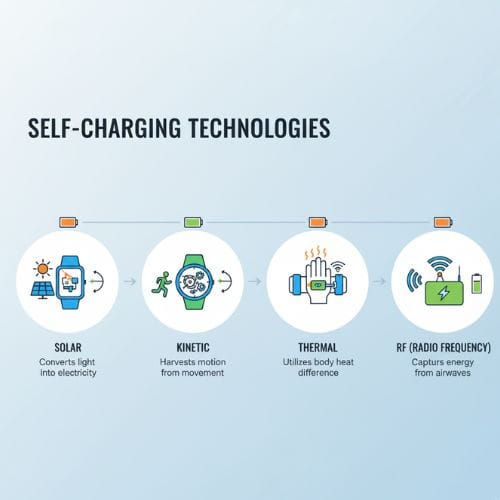 How Self Charging Devices Shaping the Future of IoT & Wearables