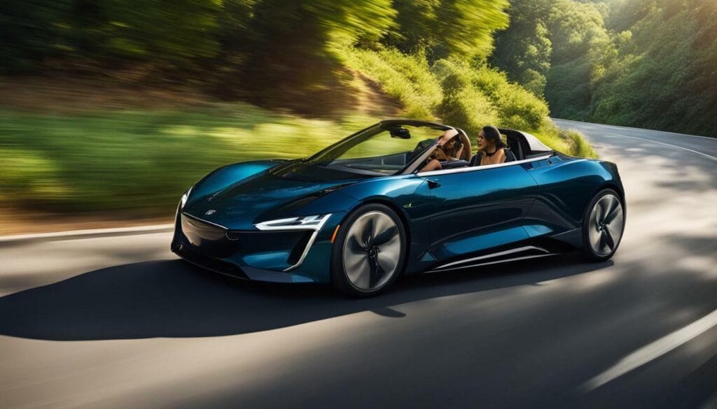 Convertible Electric Car, Stylish And Efficient Are You Ready To Embrace